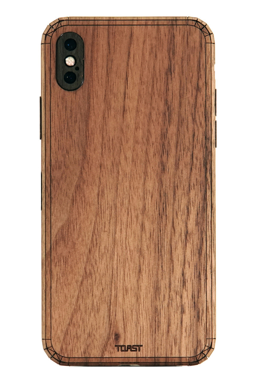 Real wood cover crafted to perfectly fit to the shape of the new iPhone ...
