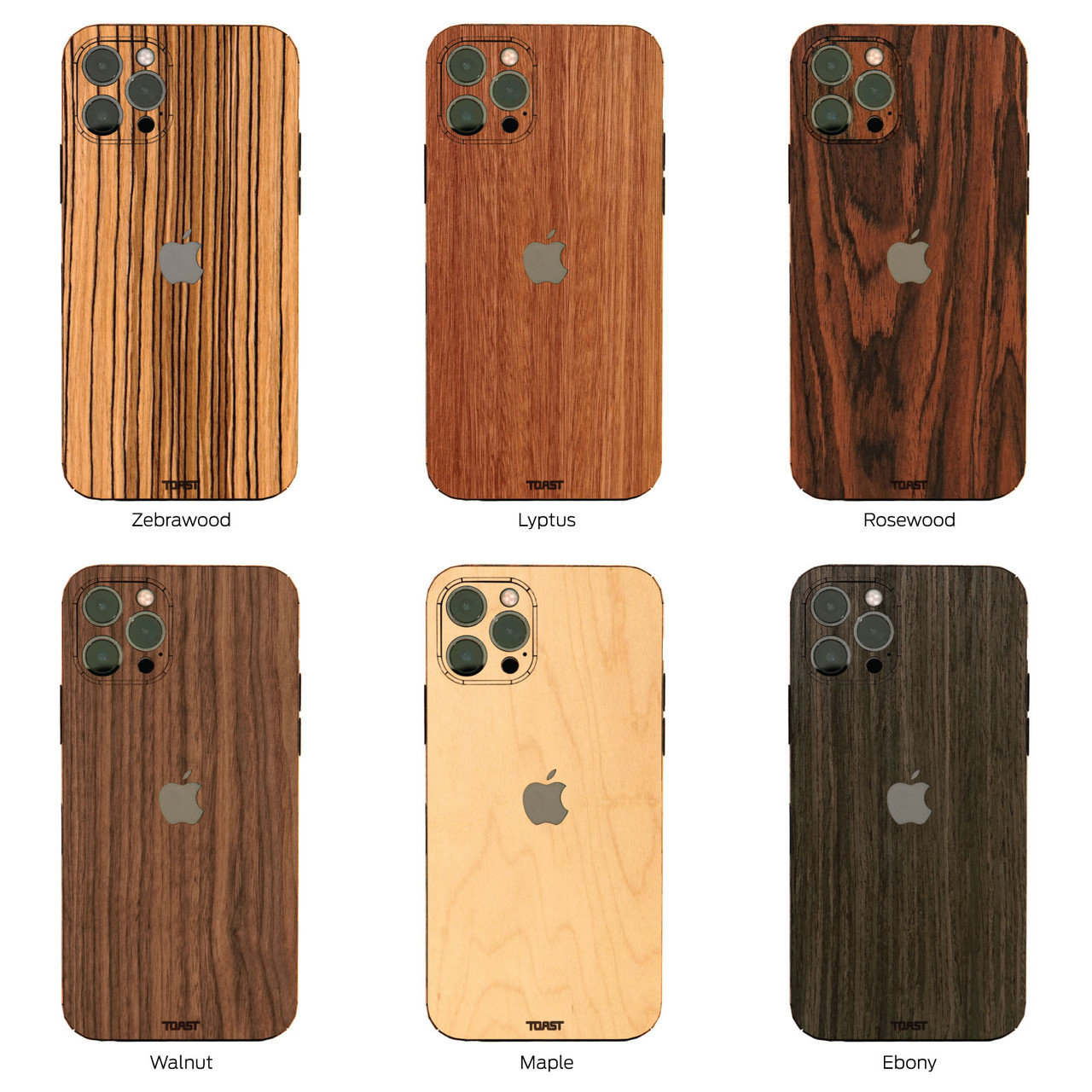Toast Wood Cover for iPhone 12 mini, 12 , 12 Pro, 12 Pro Max | Toast | USA