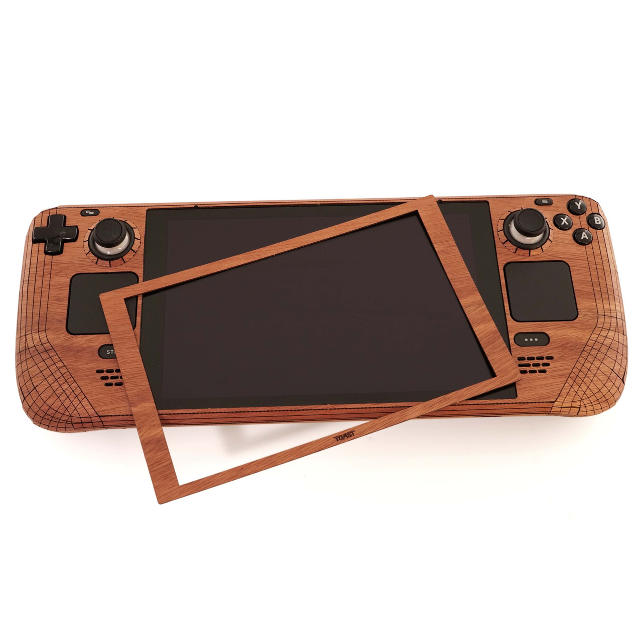 Real Wood Steam Deck LCD and OLED Covers |Toast | Made in USA