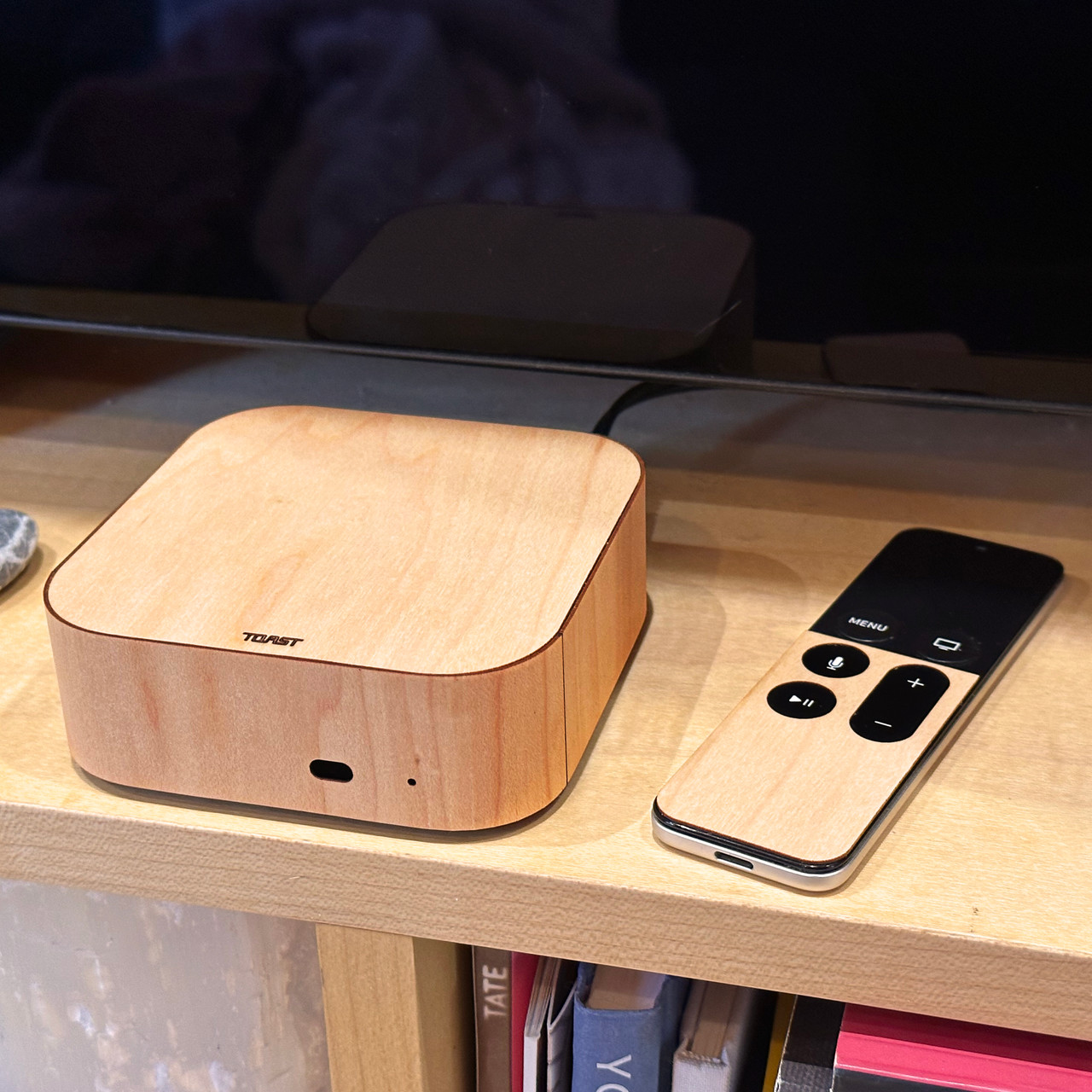 Real Wood Apple TV Covers |Toast | Made in USA