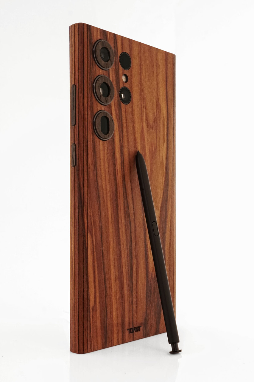 Real wood case/ covers for Galaxy S23 Ultra | Toast | USA