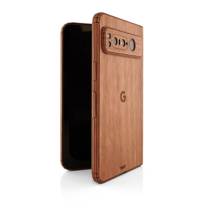 Real Wood Pixel Fold Covers |Toast | Made in USA