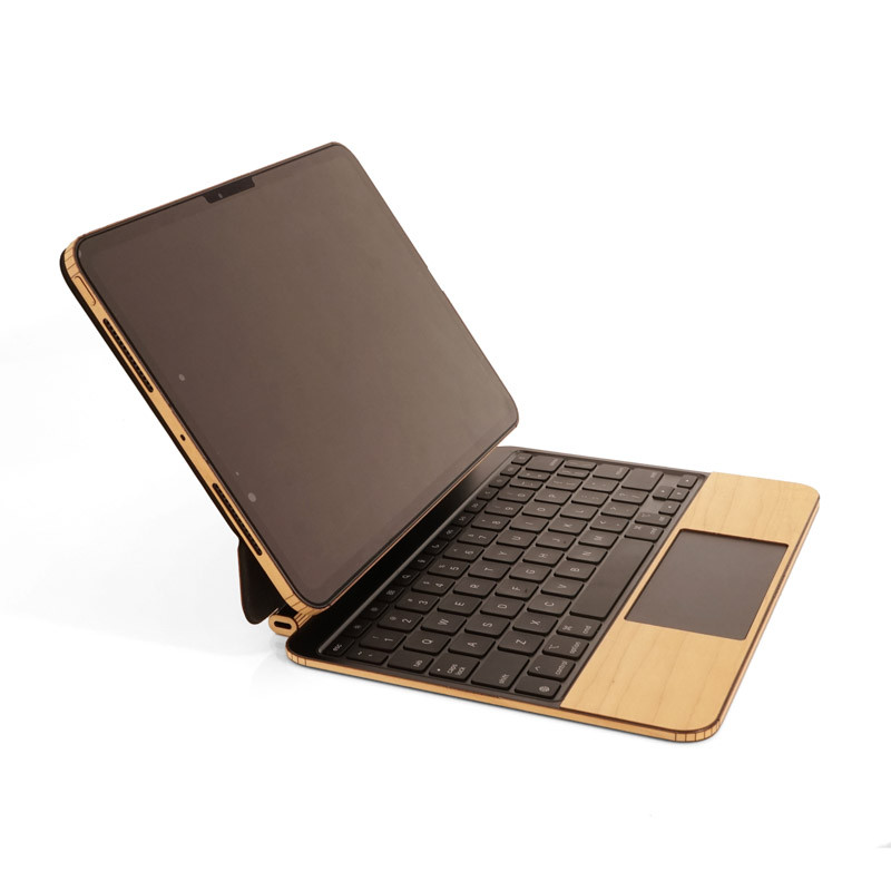 Real Wood iPad Pro M4 / M5 Covers | Toast | Made in USA