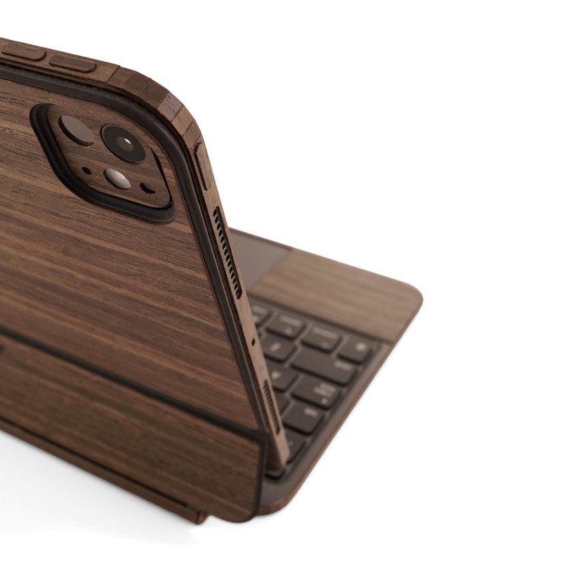 Real Wood iPad Pro M4 / M5 Covers | Toast | Made in USA