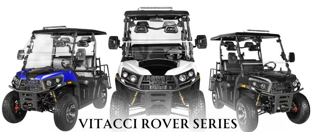 Discover Luxury on the Greens: Introducing the Vitacci Rover Golf Cars ...