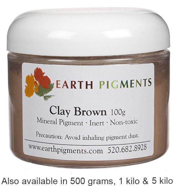 Clay Brown Pigment | Earth Pigments