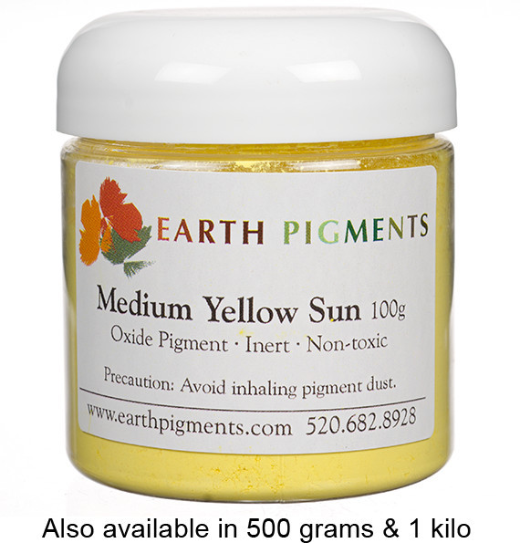Medium Yellow Sun Pigment | Earth Pigments