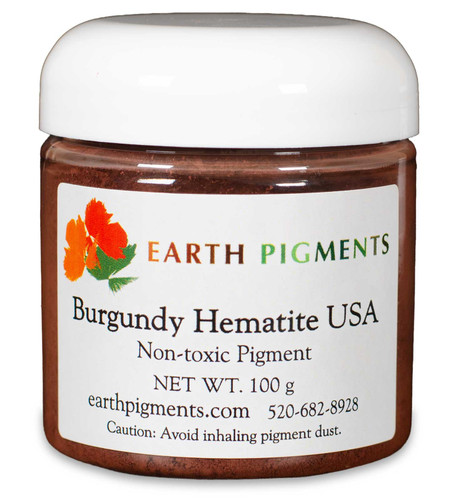 Burgundy Hematite USA Pigment - Earth Pigments