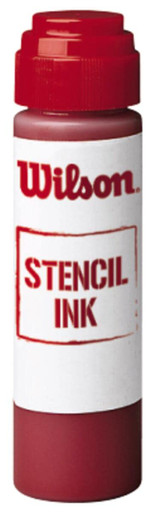 Wilson Stencil Ink (Red, 1 Bottle) - paddlepro
