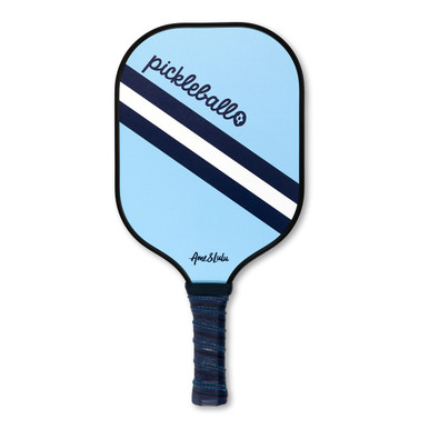 Ame & Lulu Drop Shot Pickleball Paddle (Pickleball Stitched Light Blue ...