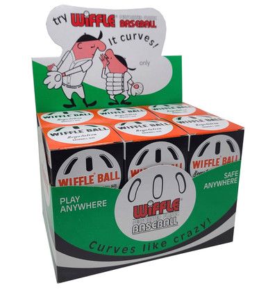 Wiffle Balls Display Box (12 Balls)