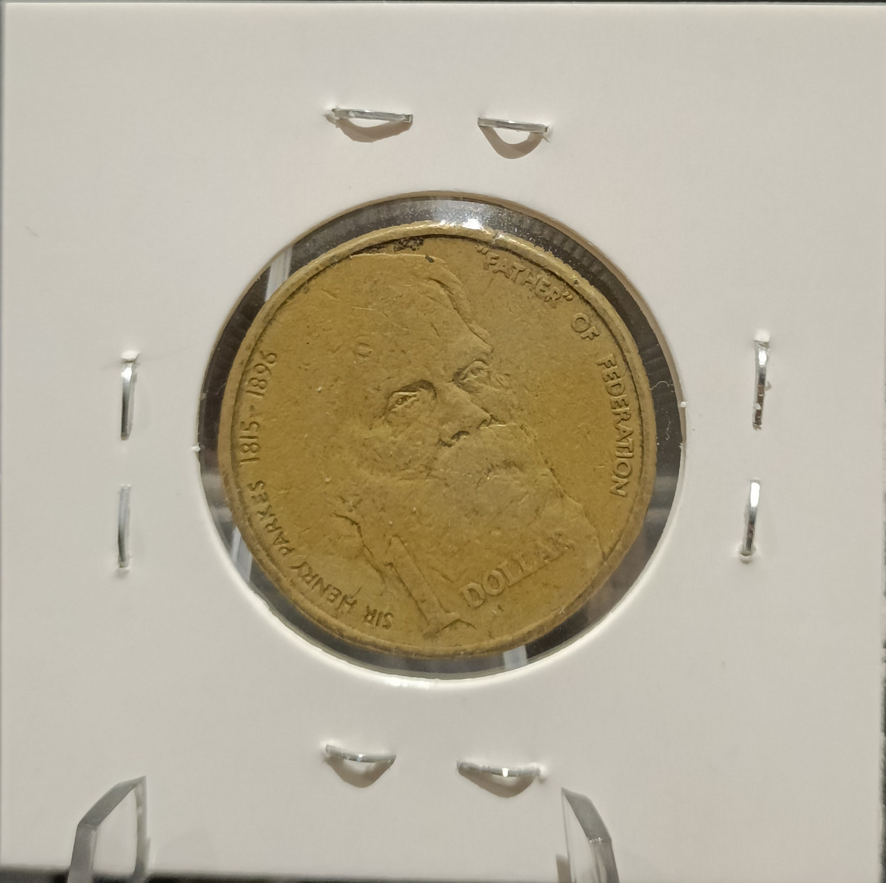 1996 AUSTRALIA $1 DIE ROTATION ERROR COIN - KK's Coins & Collectibles