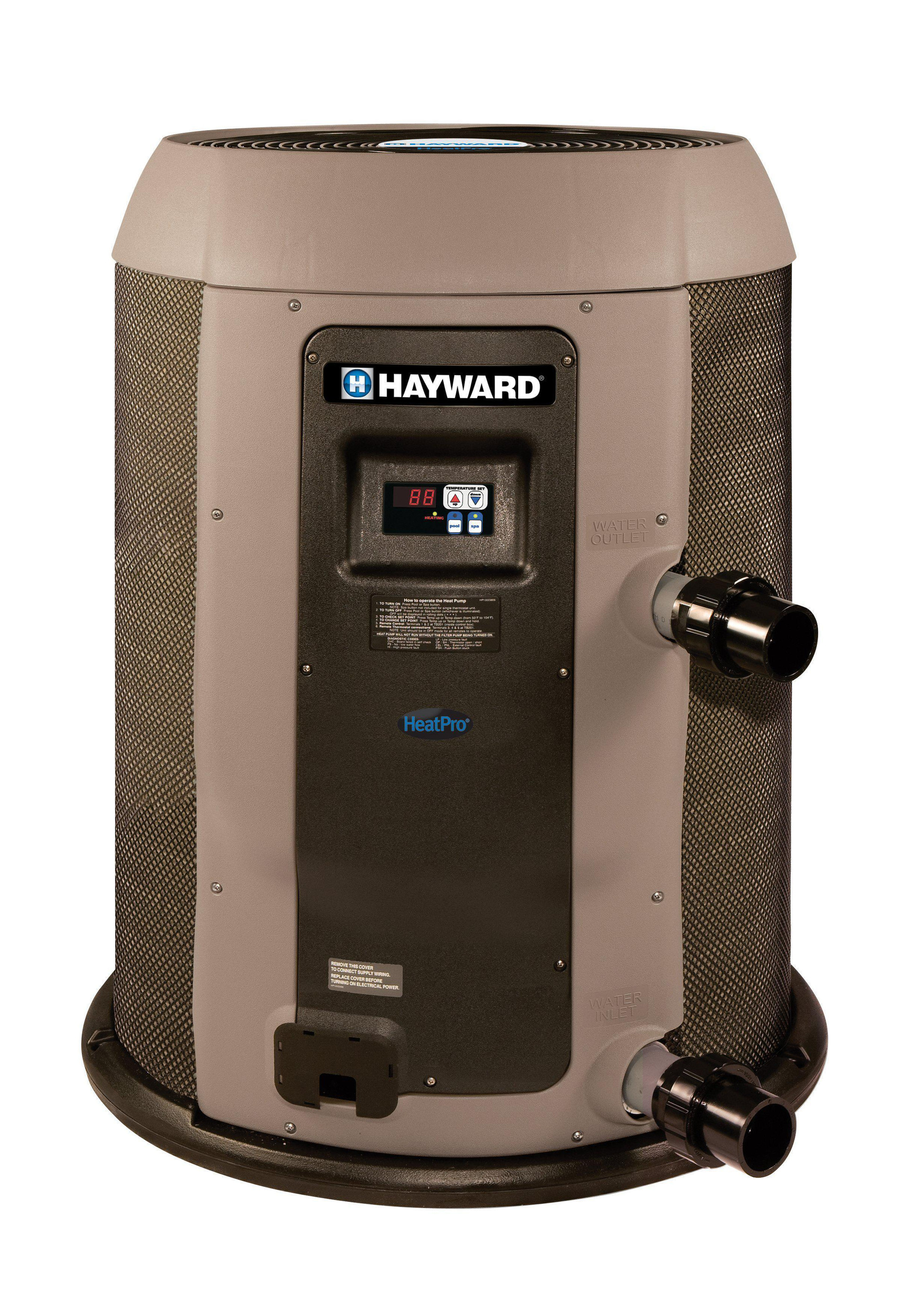 Hayward HeatPro 140,000 BTU Square Pool Heat Pump - W3HP21404T