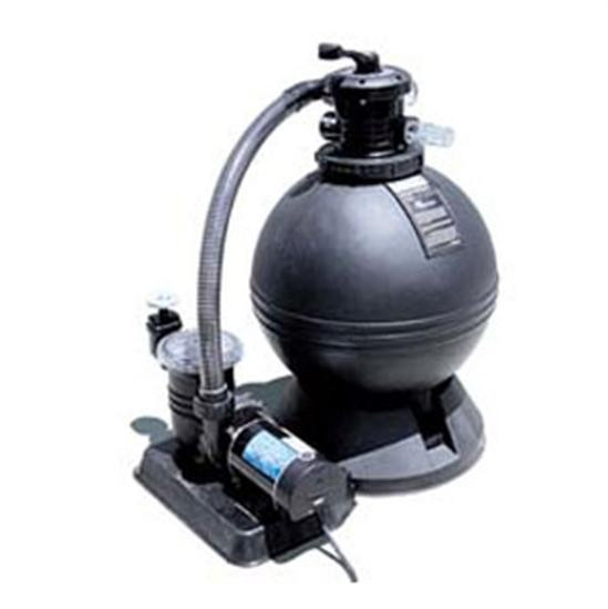 Sta-Rite Premium 21" Sand Filter & 1.5 HP Pump System