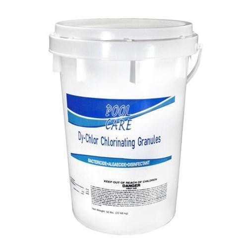Pool Care Stabilized Chlorinating Granules - DiChlor - 50 lb Pail