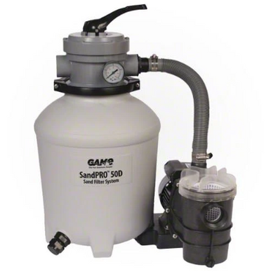 Game SandPro 50D 1/2 HP 110V Pump Pool Filter System - 4710
