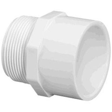 PVC Threaded Male Adapter 1.5" - 25 Pack
