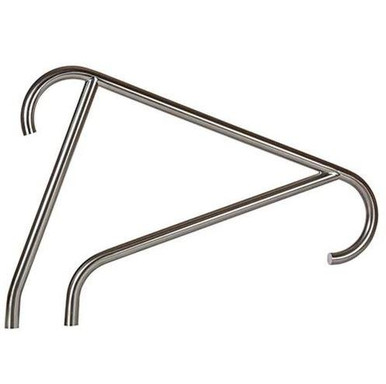 S.R. Smith Meridian Series Deck-Mounted Marine-Grade Single Stair Rail ...