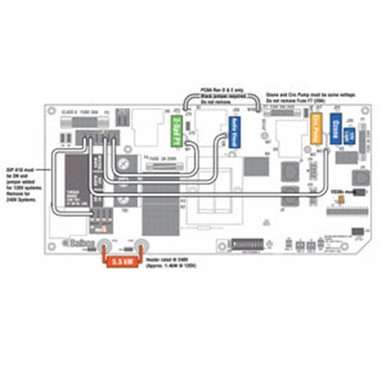 Balboa Circuit Board VS500Z