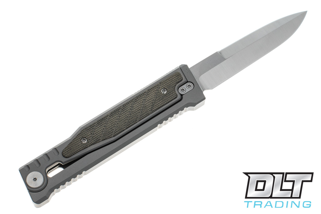 Reate EXO DE - Green Micarta - DLT Trading