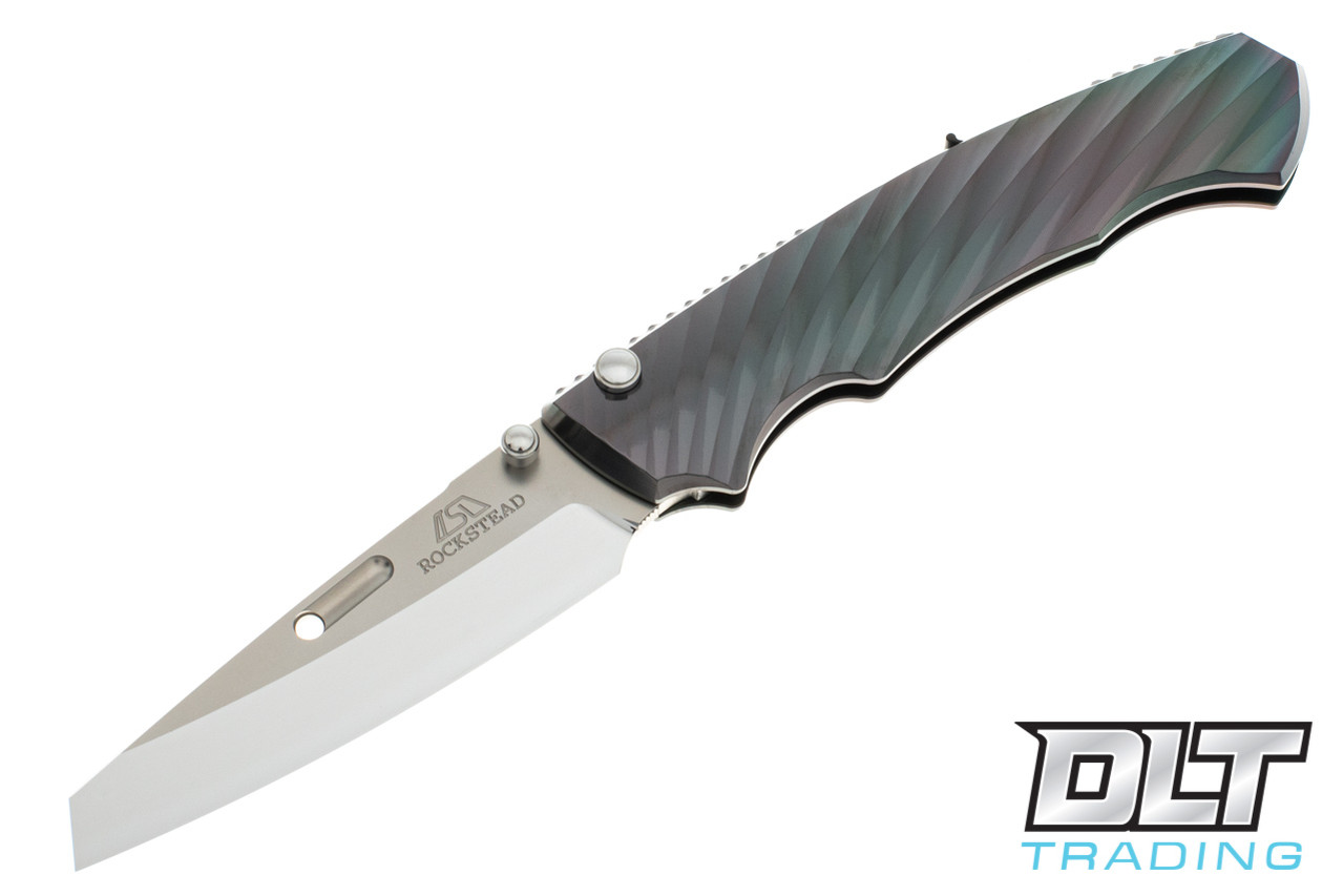 Rockstead RYO H-ZDP (DP) - DLC Prism Coated Titanium Handle - DLT Trading