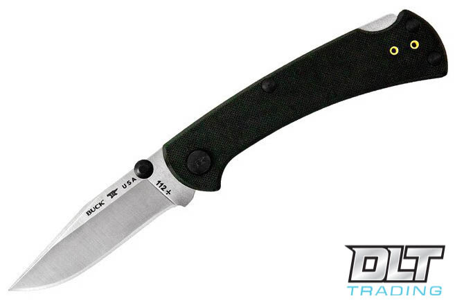 Buck 112 Slim TRX - Black - DLT Trading