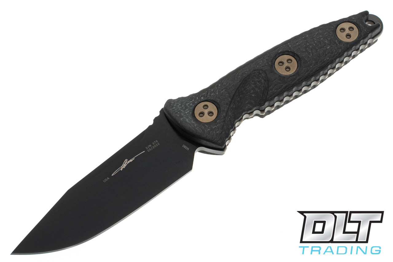 Microtech 113M-1DLCTCFS SOCOM Alpha Mini S/E - Carbon Fiber - DLC Blade ...