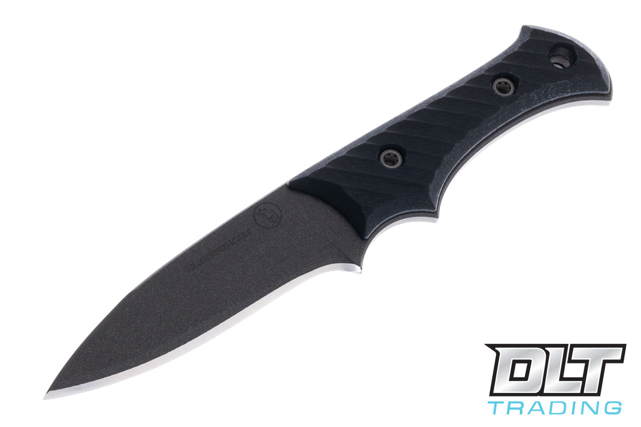 RMJ Tactical Tracker Dan Combo Set - Black Linen Micarta - DLT Trading