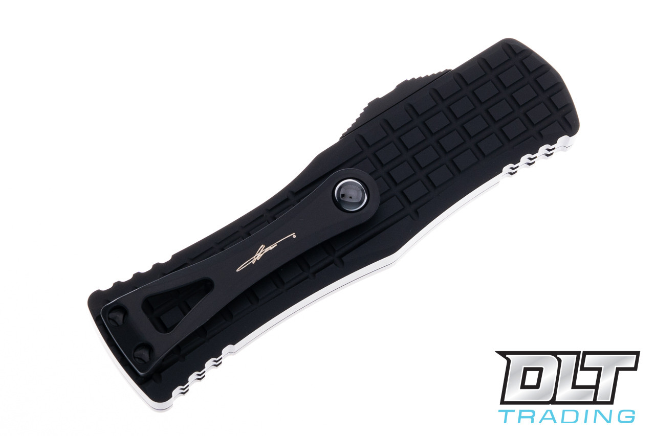 Microtech 702-1TFRS Hera D/E - Black Frag Handle - Black Blade ...