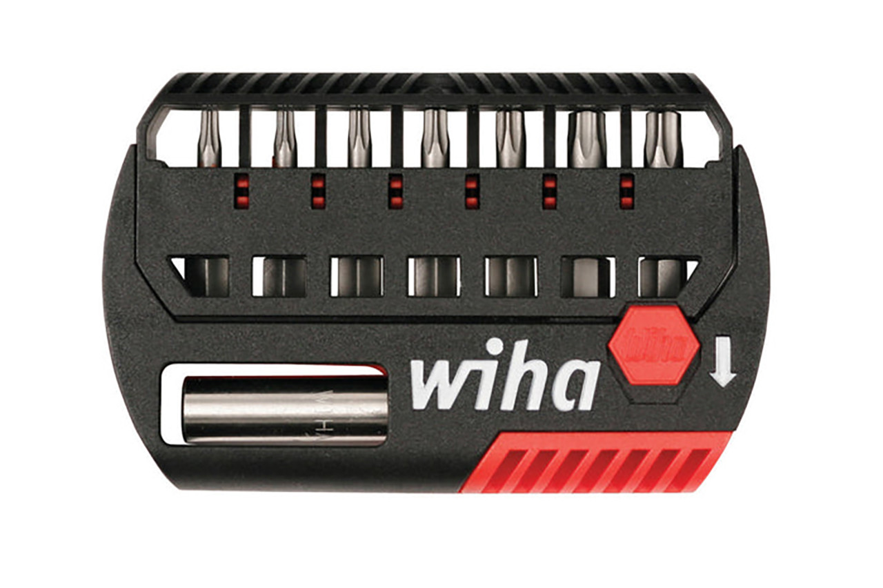 Wiha 8 Piece BitBuddy Terminator Impact Bit Set - Torx T10-T40 - DLT ...