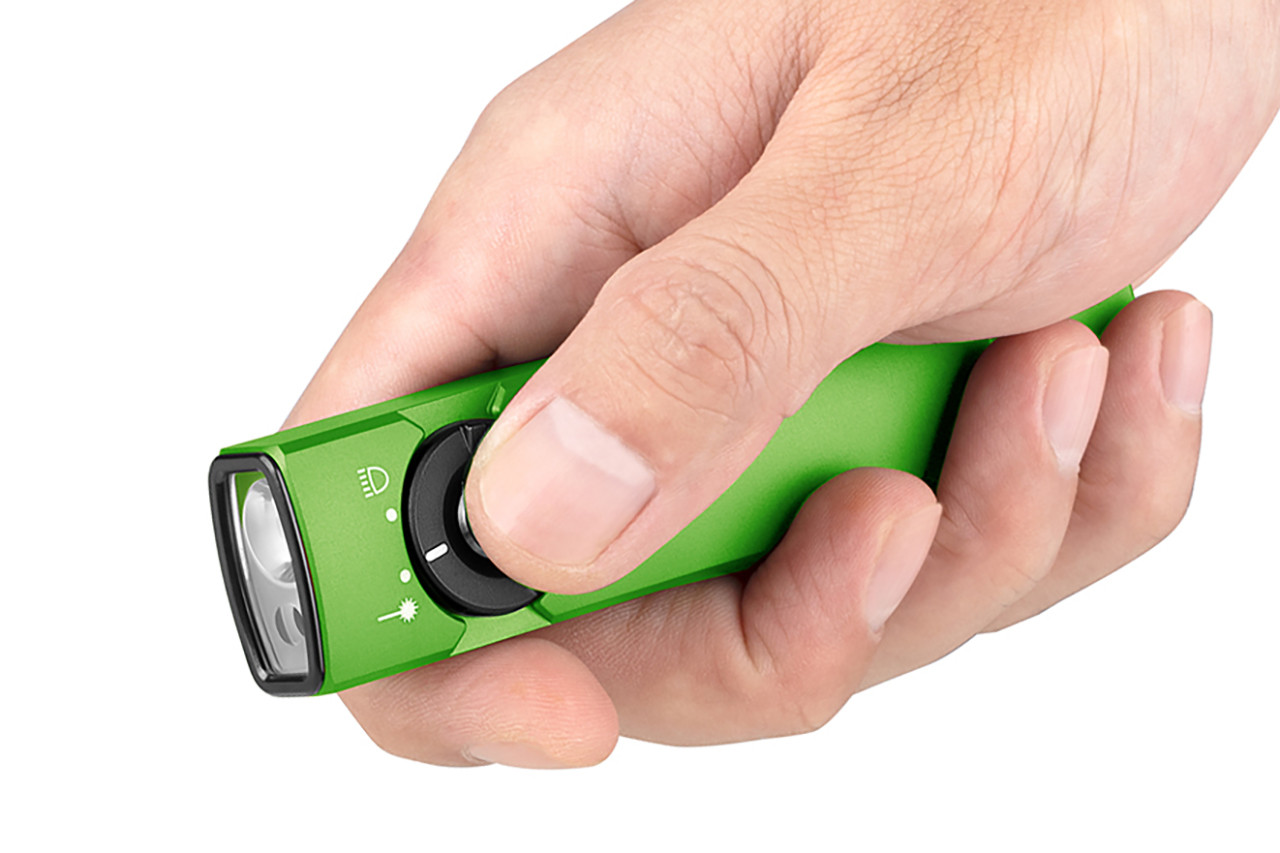 Olight Arkfeld - Lime Green - Green Laser - Cool White Light - DLT Trading