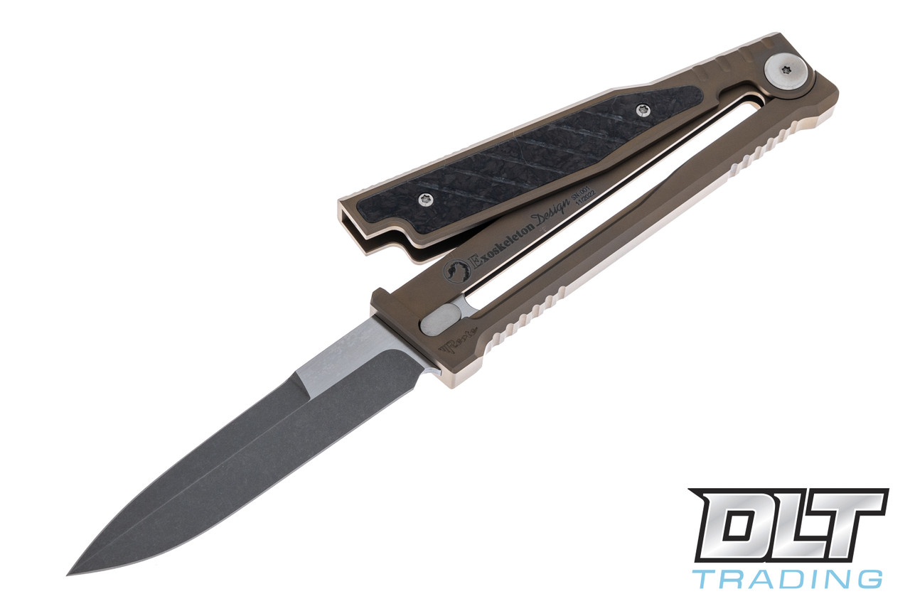Reate EXO 3V DE - Bronze Anodized Titanium - Marbled Carbon Fiber - DLT ...