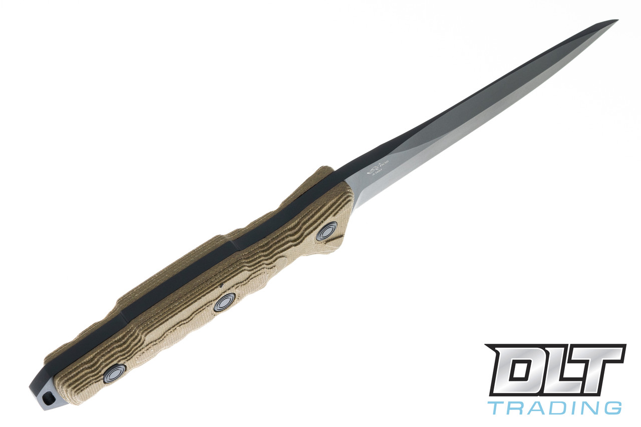 Buck 891 Ground Combat Spear Point - OD Green - Black Blade - DLT Trading