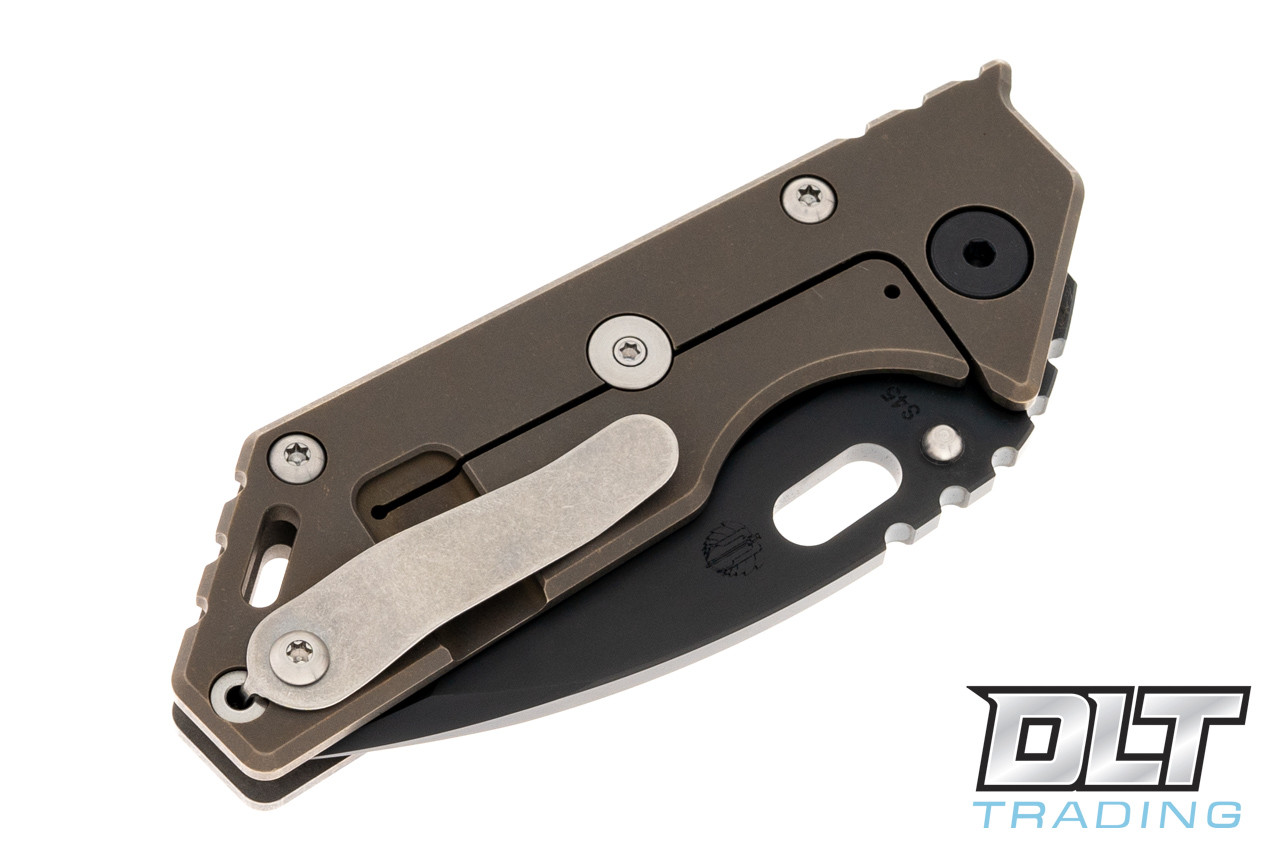 Strider .75 AR Tanto PVD S45VN - Flamed & Bronze Anodized Titanium ...