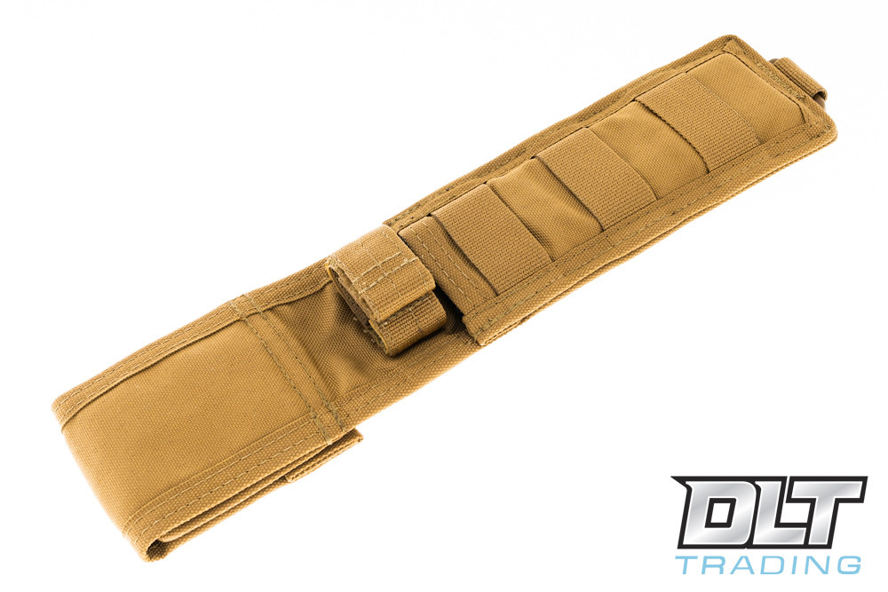 Spartan Moros - Black Micarta - FDE Blade - Tan Nylon Sheath - DLT Trading