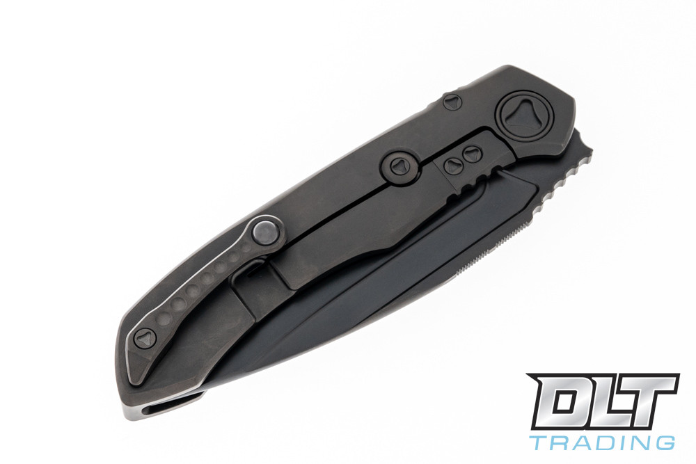 Microtech 190C-1DLCTCFITI Anax S/E - DLC Titanium - Carbon Fiber Inlay ...