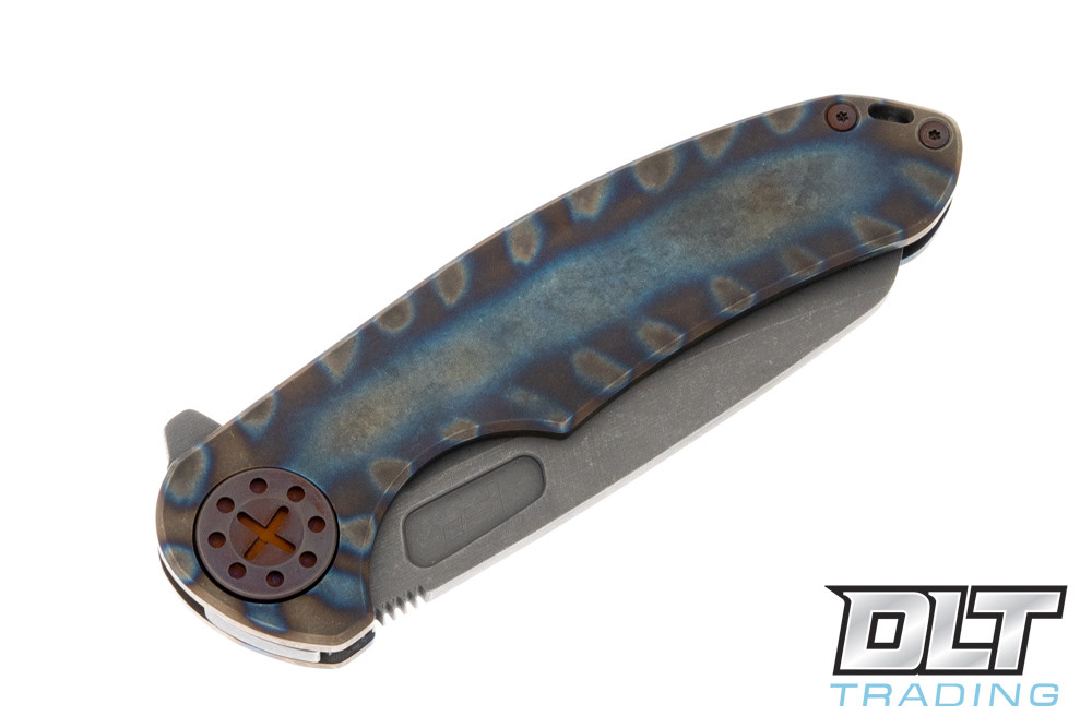 Curtiss F3 Large Flipper - Wharncliffe MagnaCut - Torched Stonewash ...
