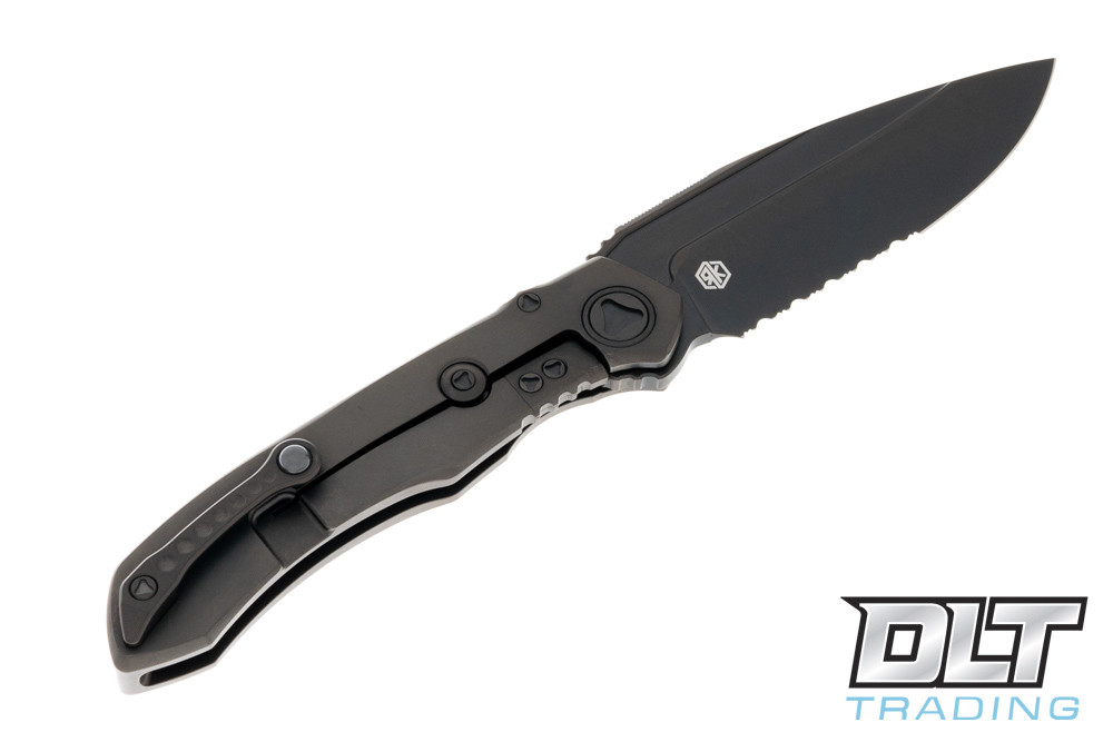 Microtech 190C-2DLCTCFITI Anax S/E - DLC Titanium - Carbon Fiber Inlay ...