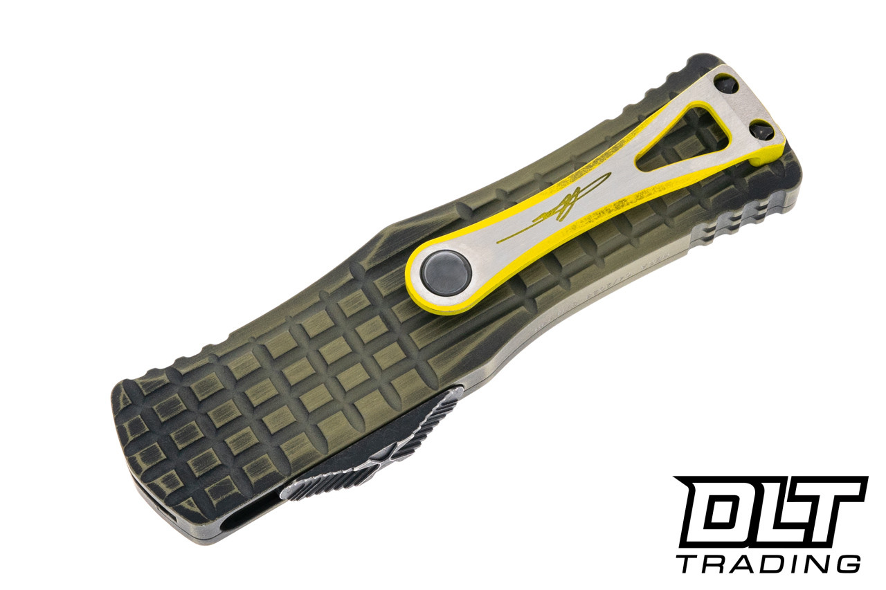 Microtech 703-10APFRGS Hera S/E - Green Frag Handle - Apocalyptic Blade ...