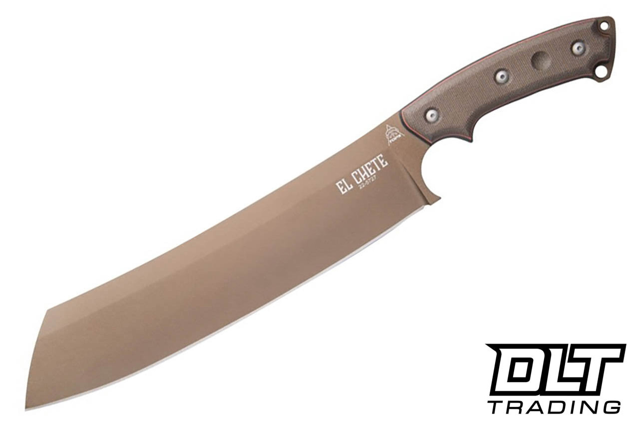 TOPS El Chete with Clip sheath - Midnight Bronze - DLT Trading