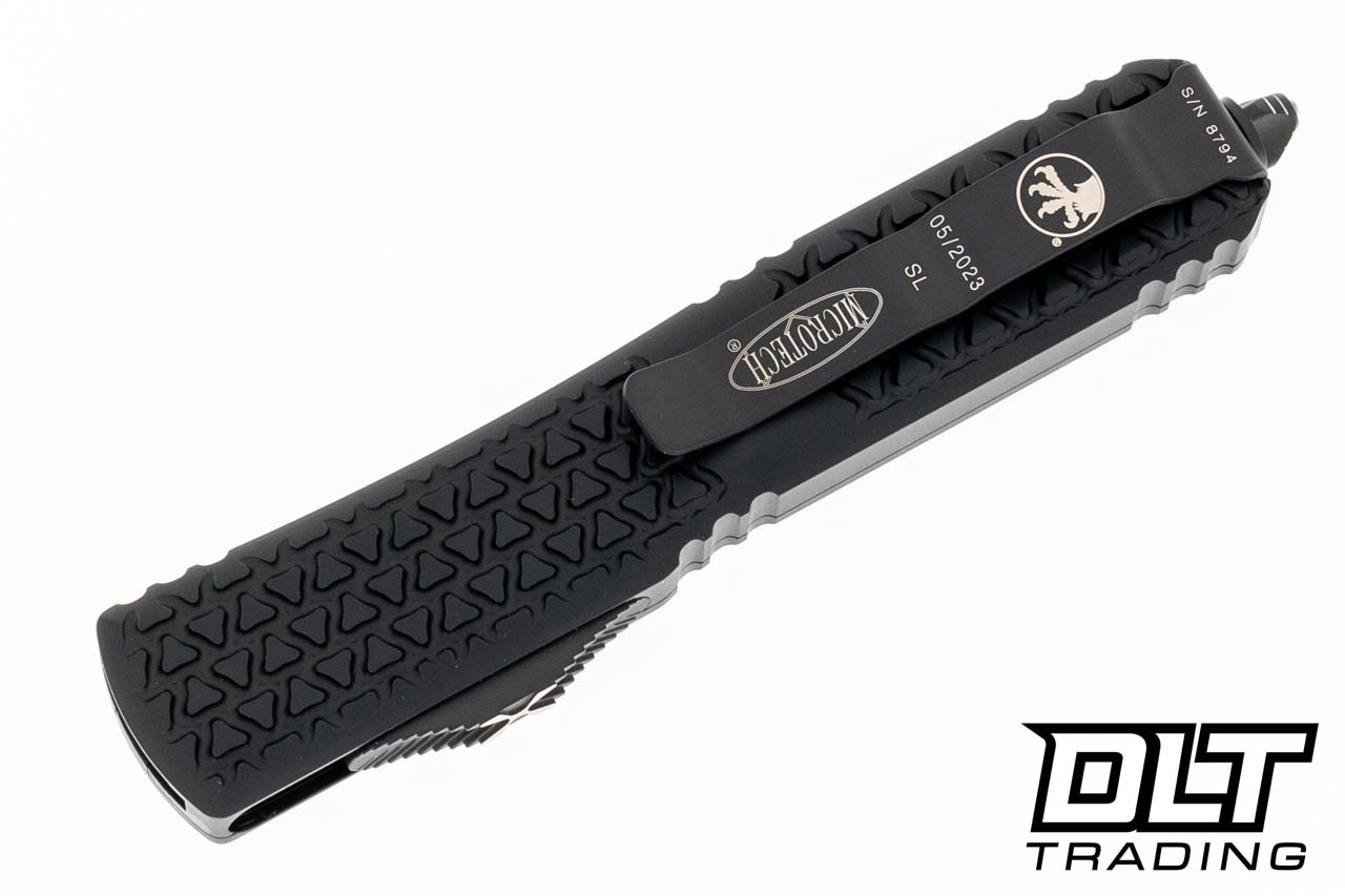 Microtech Ultratech D/E Sith Lord - Black Handle - Red Blade