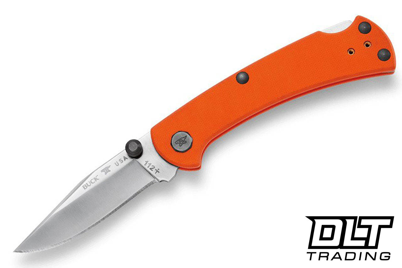 Buck 112 Slim Pro TRX - Orange - DLT Trading