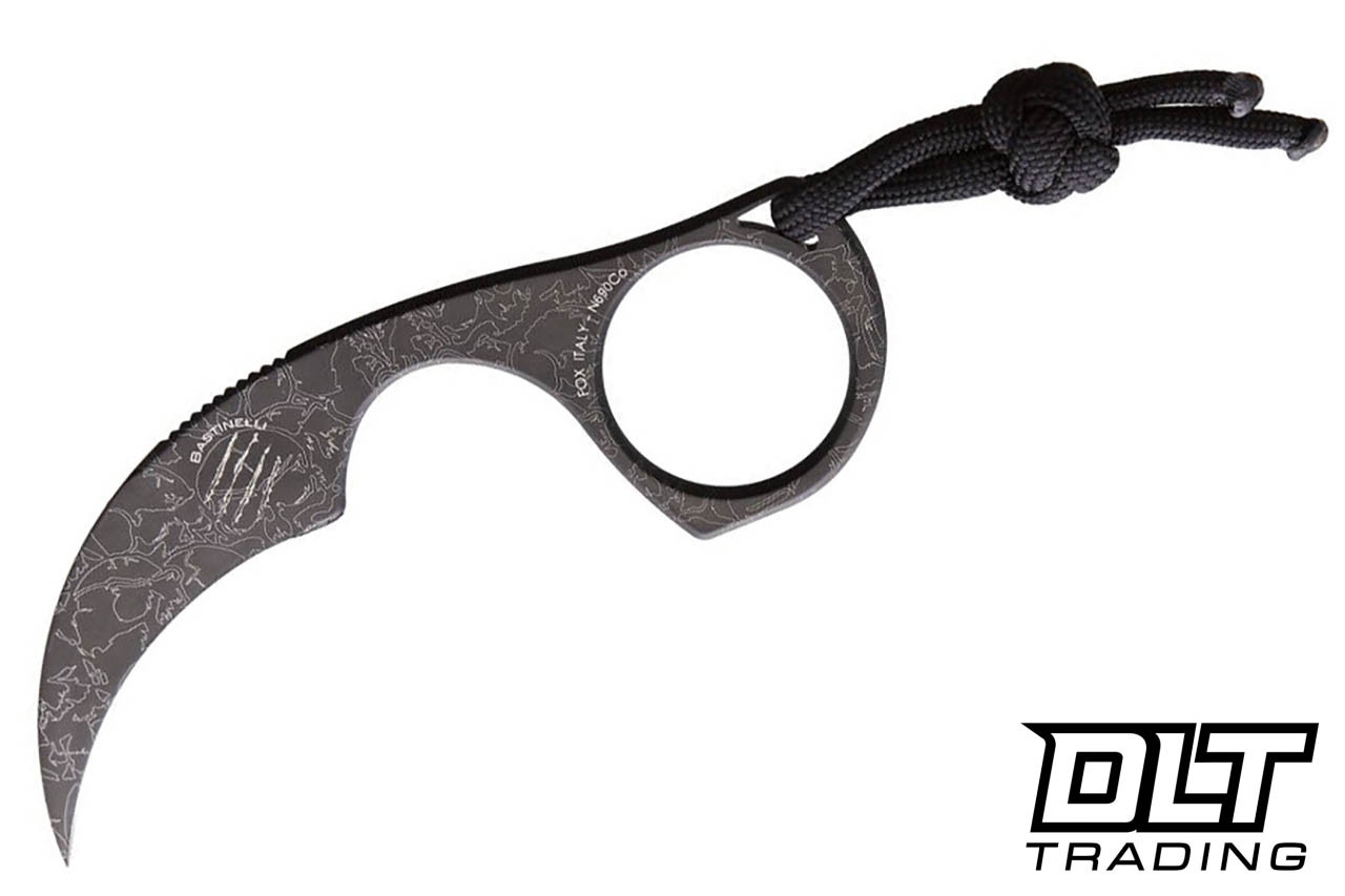 Bastinelli Diagnostic Karambit Fixed Blade - Skull - DLT Trading