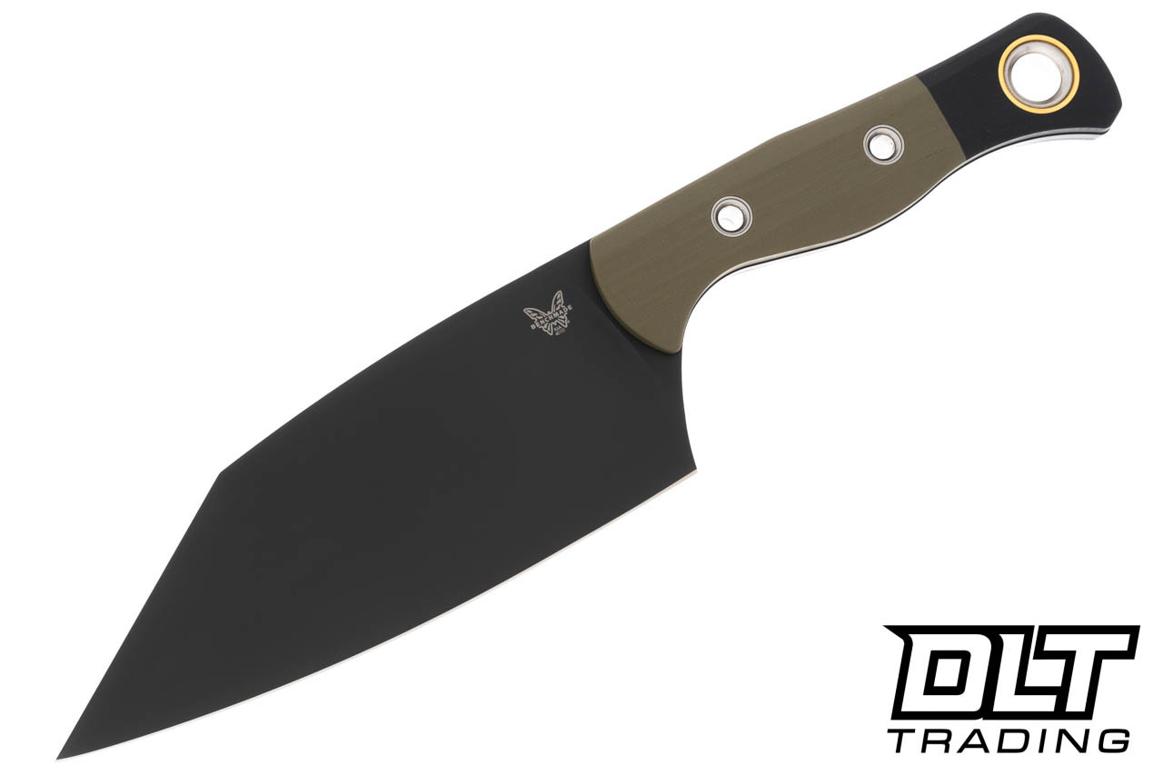 Benchmade 4010BK-01 Station Knife - OD Green G-10 - DLT Trading