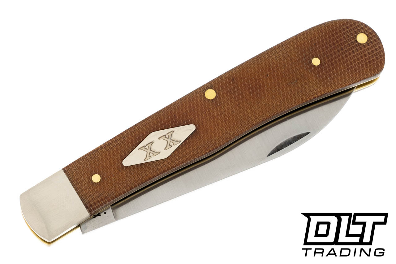 Case Barehead Trapper - Single Carbon Steel Wharncliffe Blade - Natural ...