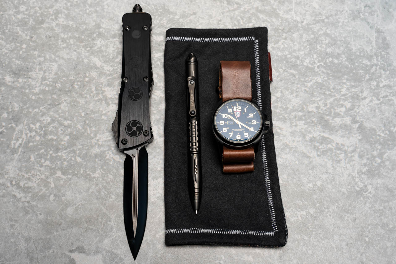 Marfione Custom Combat Troodon O Yari Diamondwash Handle Deep