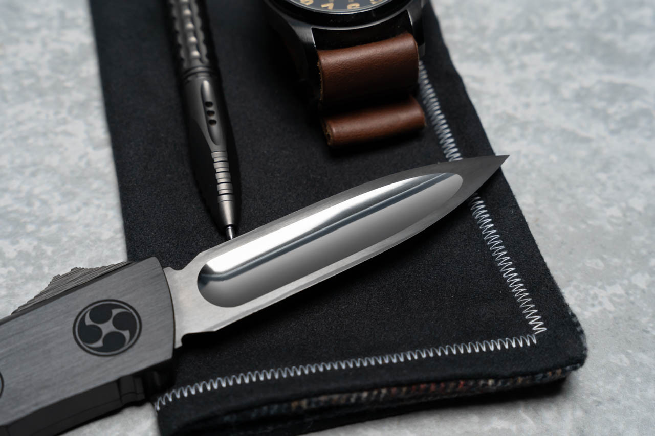 Marfione Custom Combat Troodon O Yari Diamondwash Handle Deep
