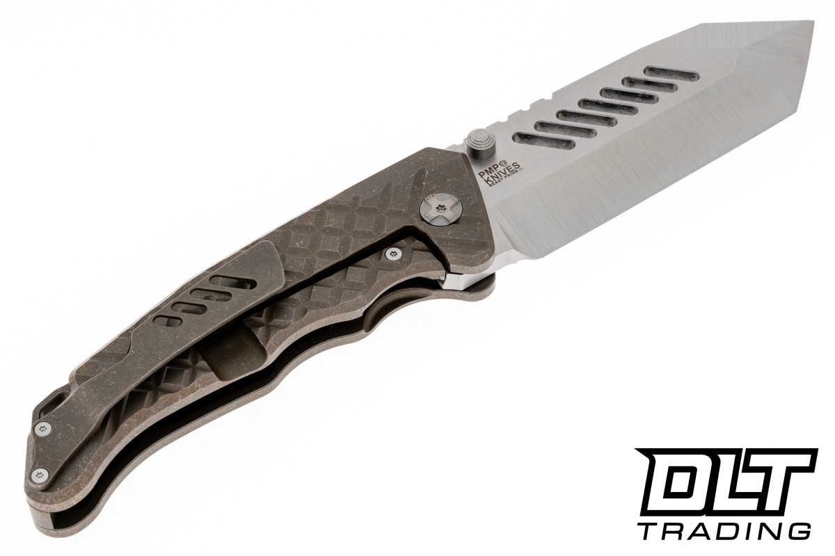 PMP Beast Prime - Bronze Anodized Titanium - Satin Blade - DLT Trading