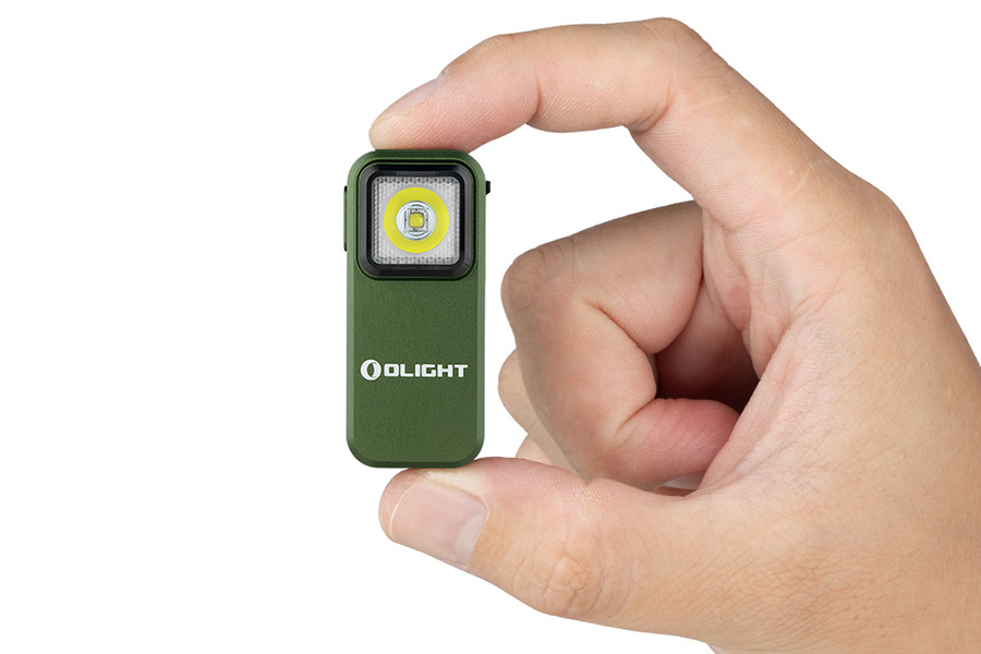 Olight Oclip Light - Red & White Light - OD Green - DLT Trading