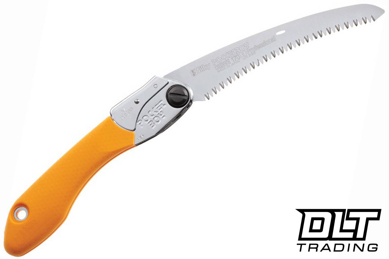 Silky Saw Pocket Boy Curve Folding Saw 170mm - Orange - Large Teeth ...